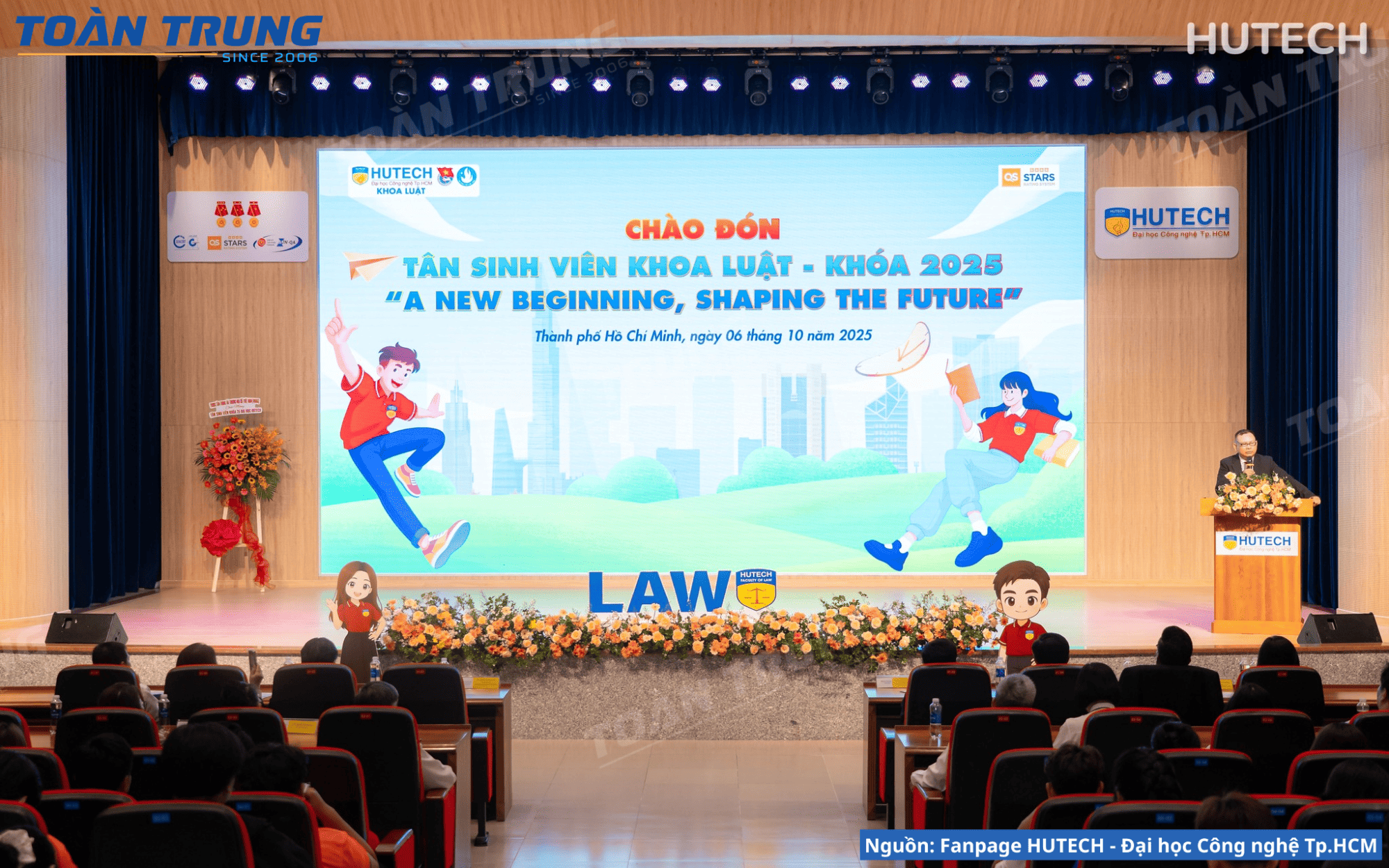 Hệ thống màn hình LED tại trường HUTECH | Báo giá màn hình LED trường ...